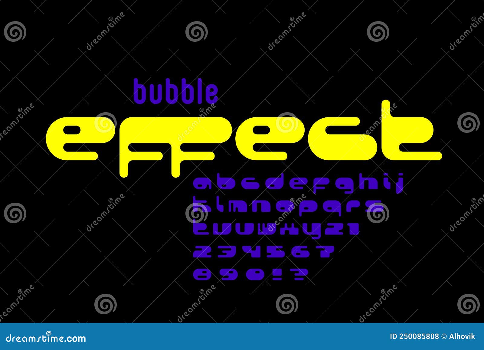 Modern Lowercase Style Font Design Stock Vector - Illustration of ...