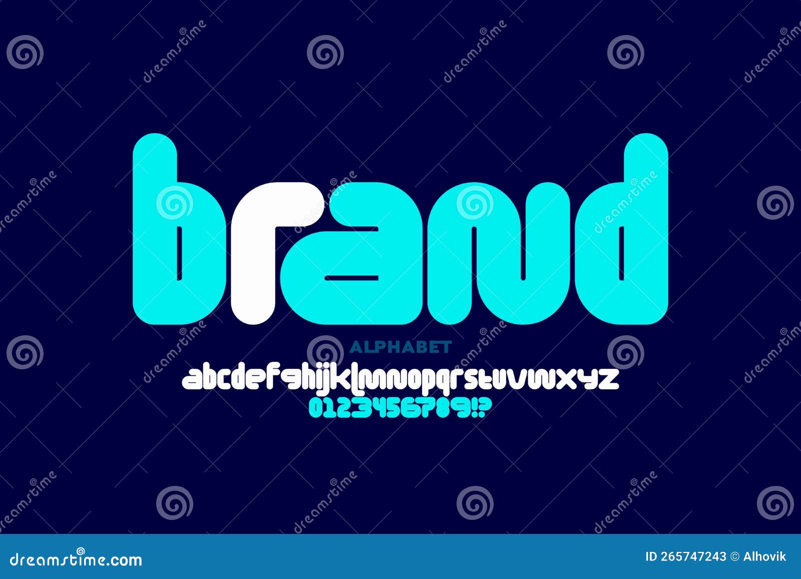 Modern Lowercase Style Font Stock Vector - Illustration of letter, font ...