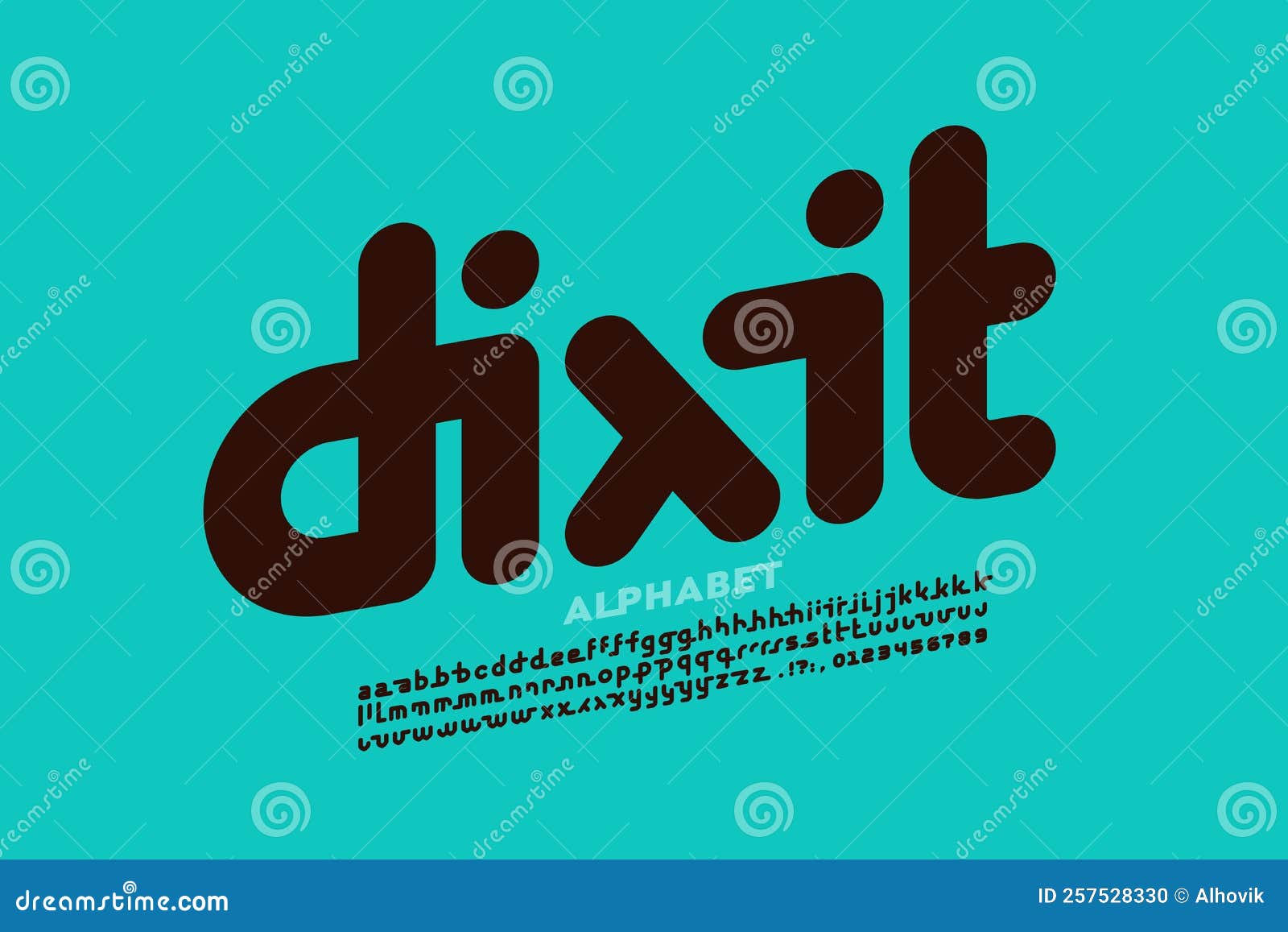 Modern Lowercase Style Font Stock Vector - Illustration of logo ...
