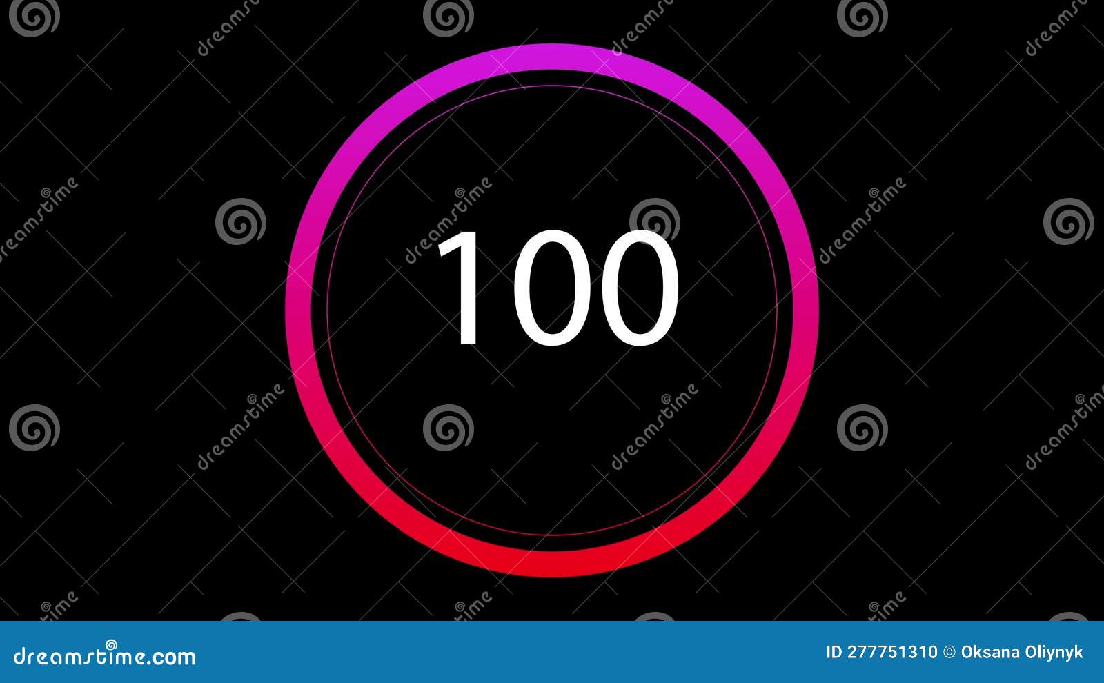 Circular Progress Bar Diagram Chart. Royalty-Free Stock Photo ...