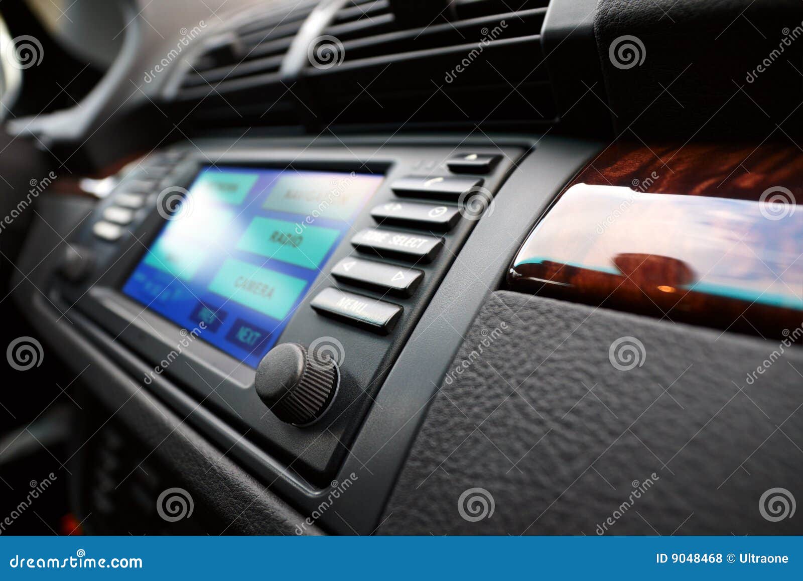 Cars Dashboard Climate Controle. Car Concept 2.0 Stock Image ...
