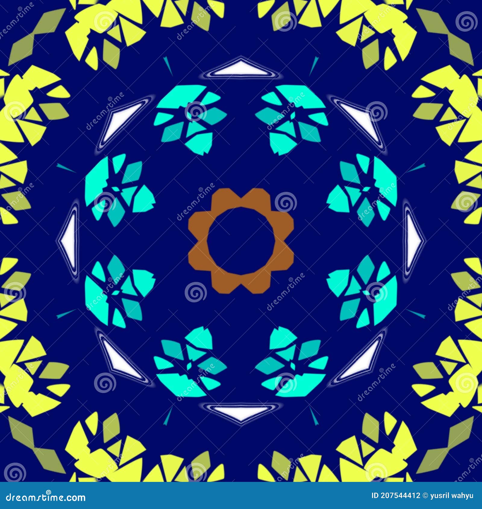 Beautiful Motif and Pattern Stock Illustration - Illustration of ...