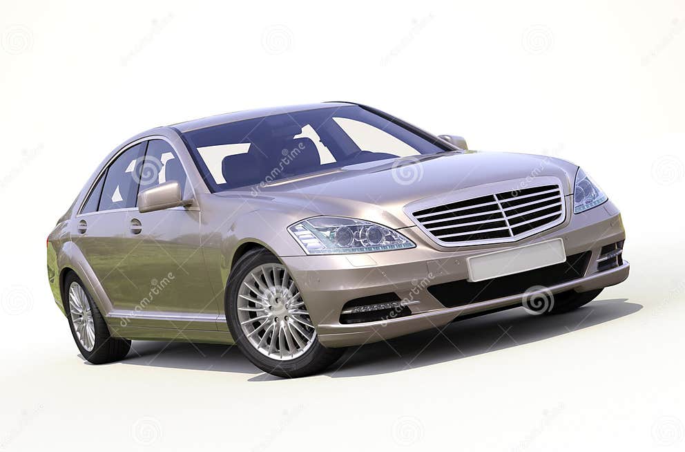 Modern Luxury Executive Car Stock Photo - Image of headway, mission ...