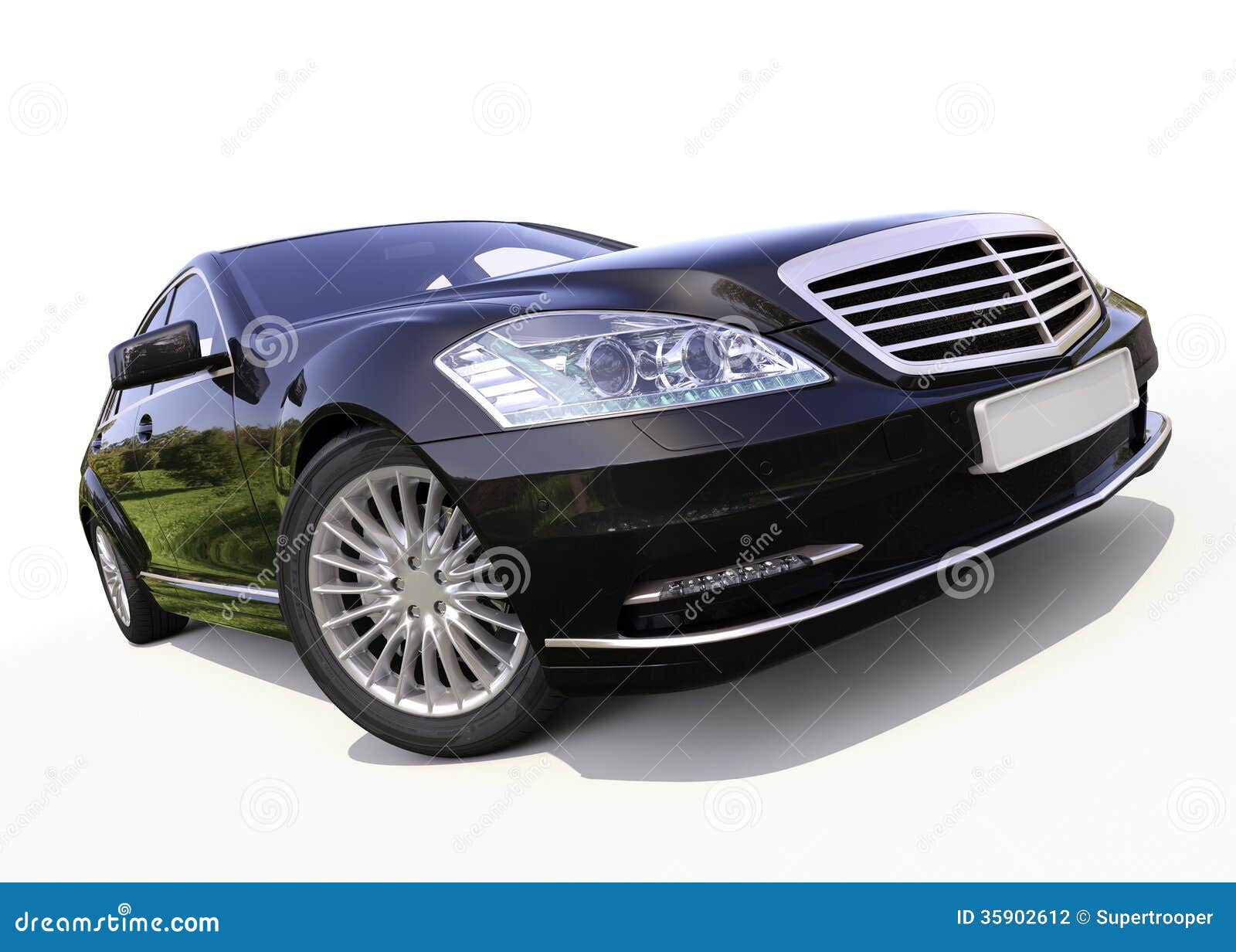 Modern Luxury Executive Car Stock Photo - Image of modern, automobile ...