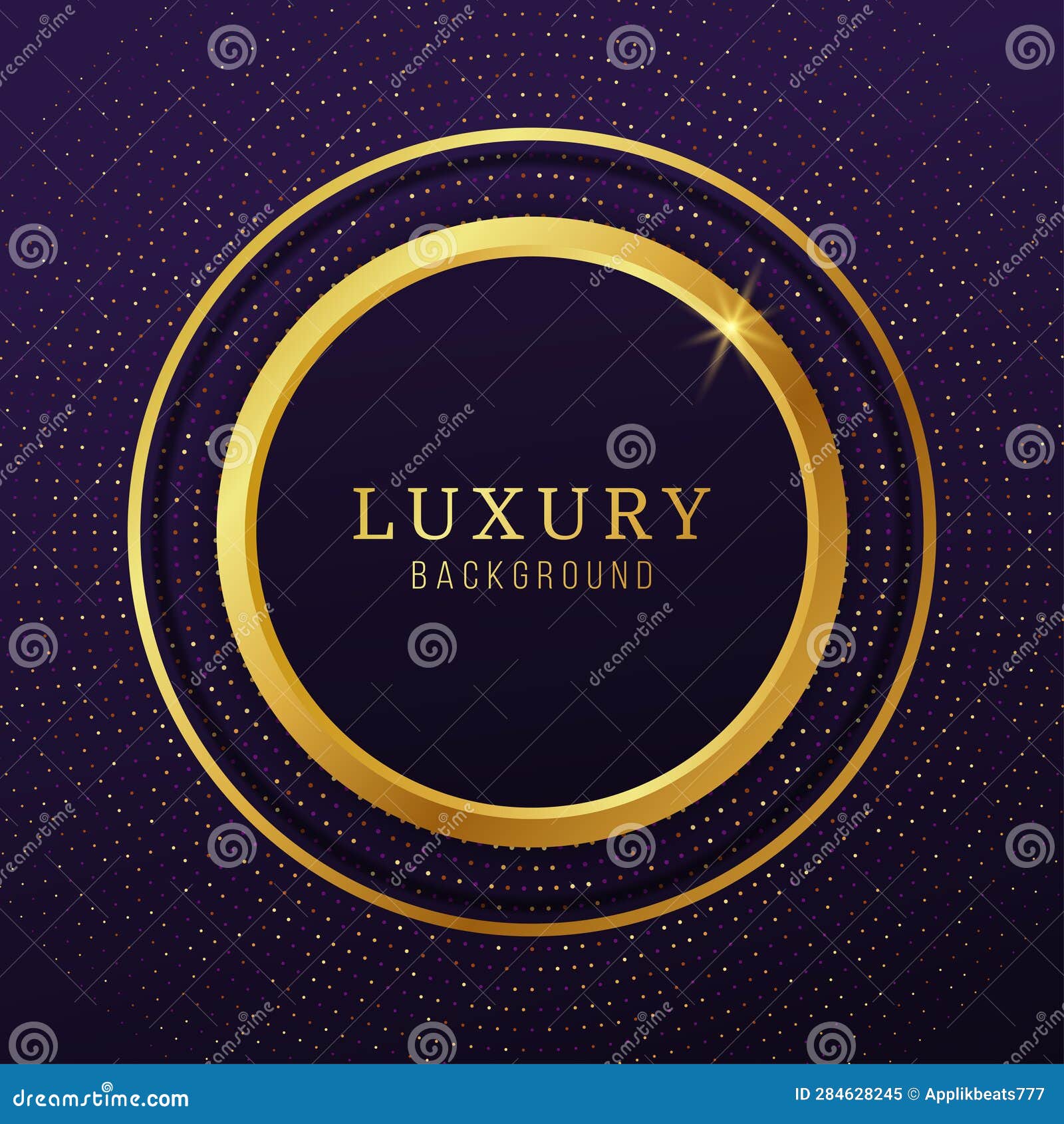Modern Luxury Gold Circle Background, Abstract Design Elements Stock ...
