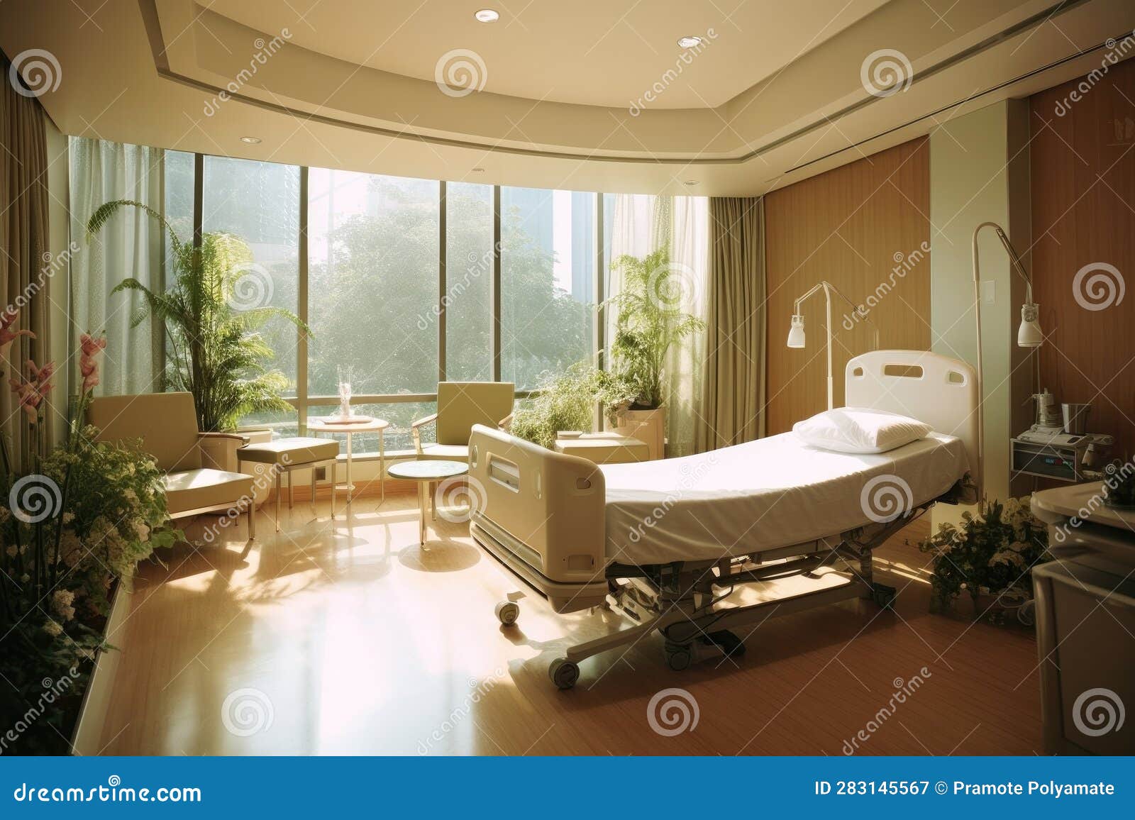 Luxury Hospital Room