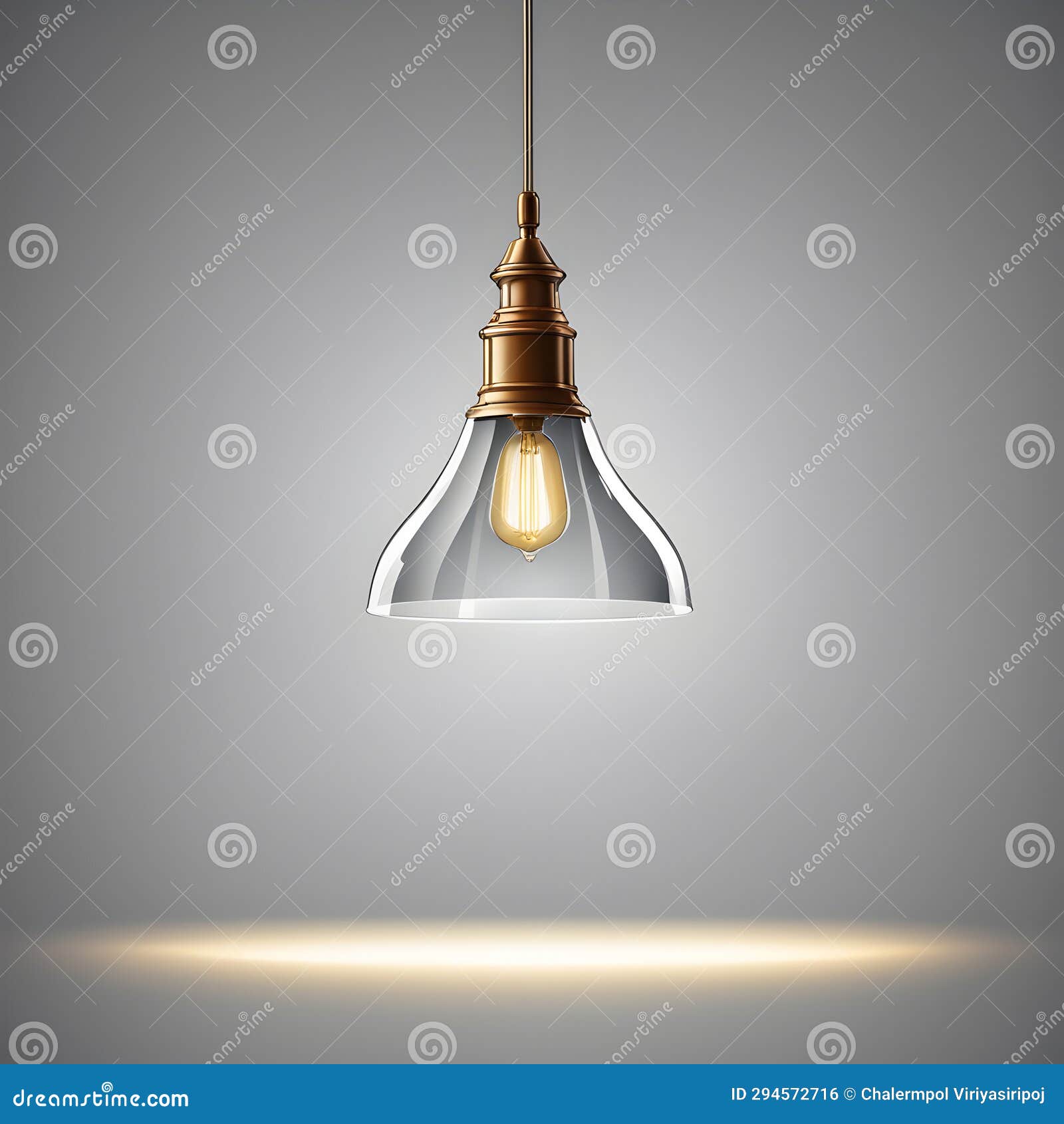 Modern Luxury Lamp Hanging Over White Background, Transparent Vector ...