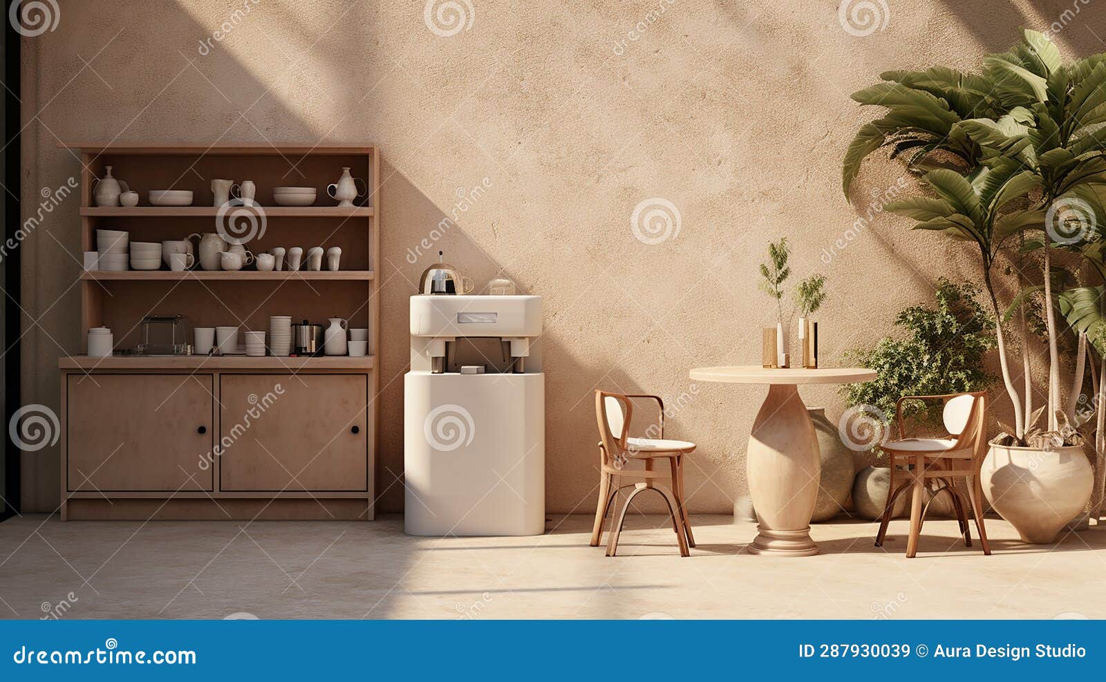 Modern Luxury Tropical Design Cafe Counter Espresso Machine with ...