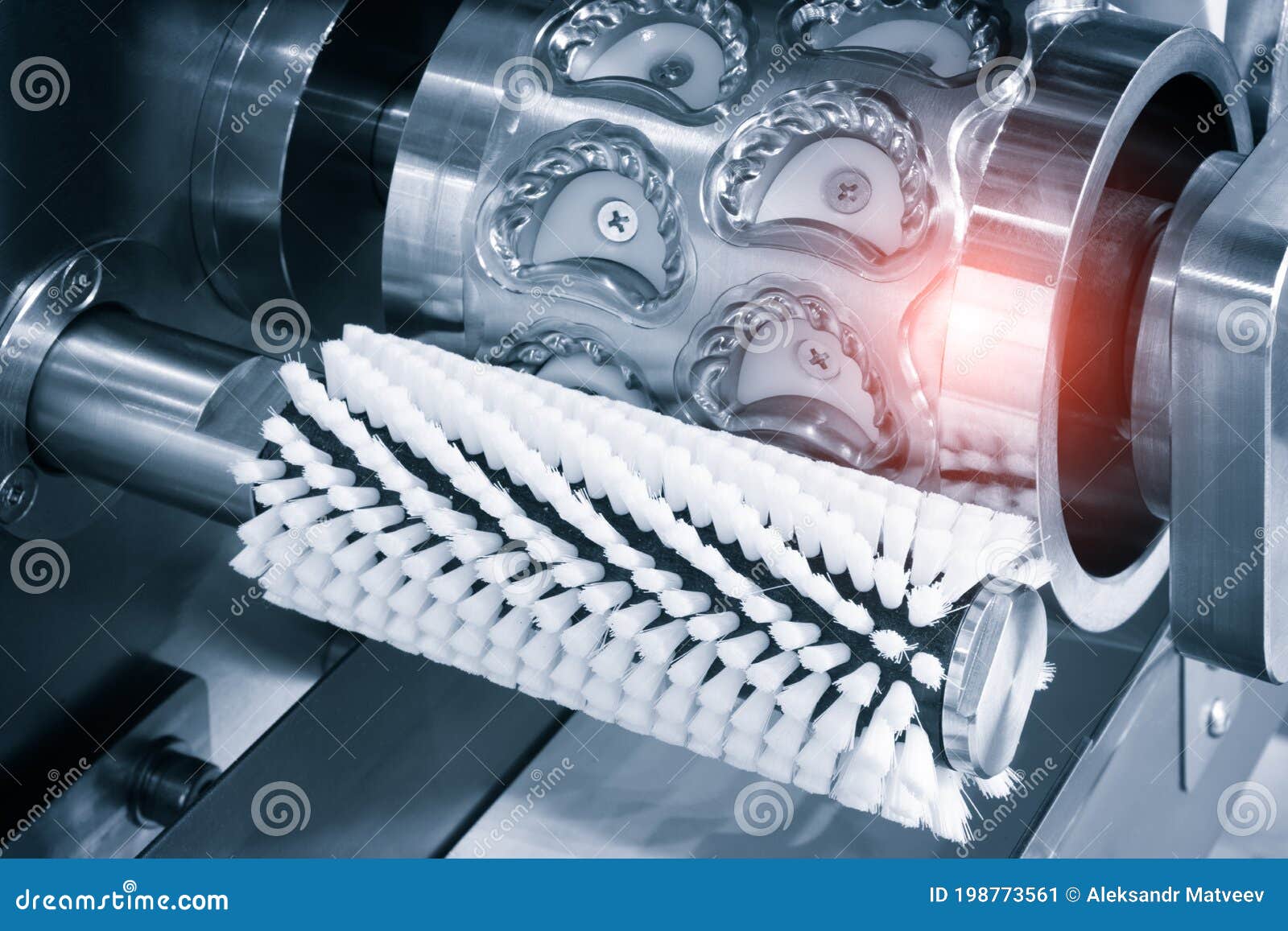 Modern Machine for Solid Packaging in Factory, Industrial Concept Stock ...