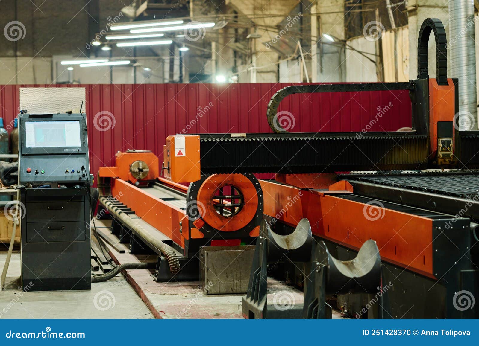 Modern Machinery for Factory Production Stock Photo - Image of ...