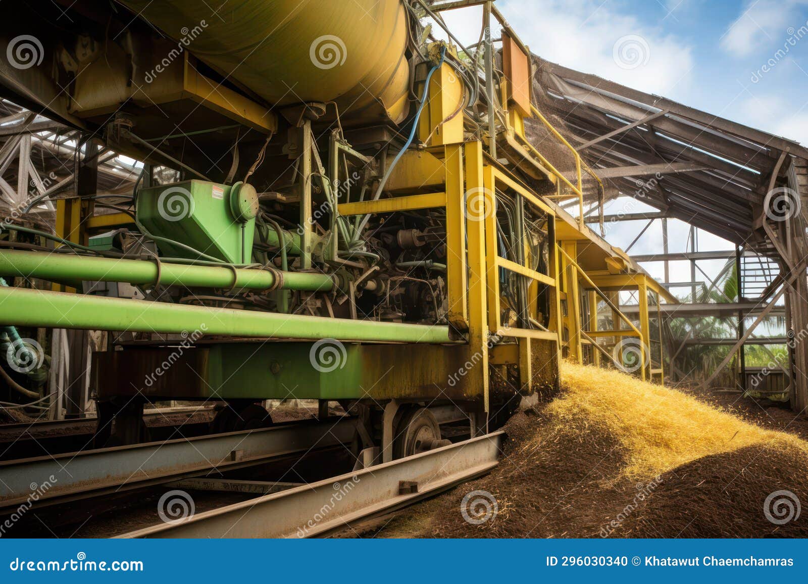 Modern Machinery for Large-Scale Sugarcane Sugar Manufacturing Stock ...