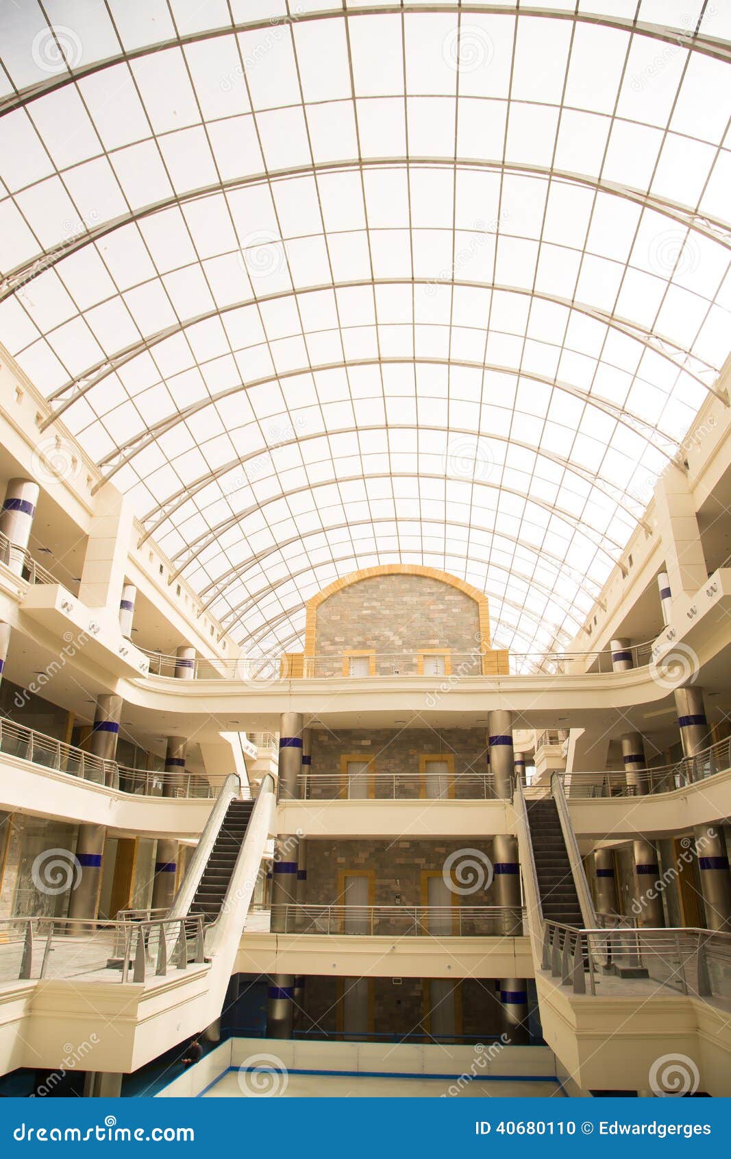 Modern mall stock photo. Image of glass, mall, beautiful - 40680110