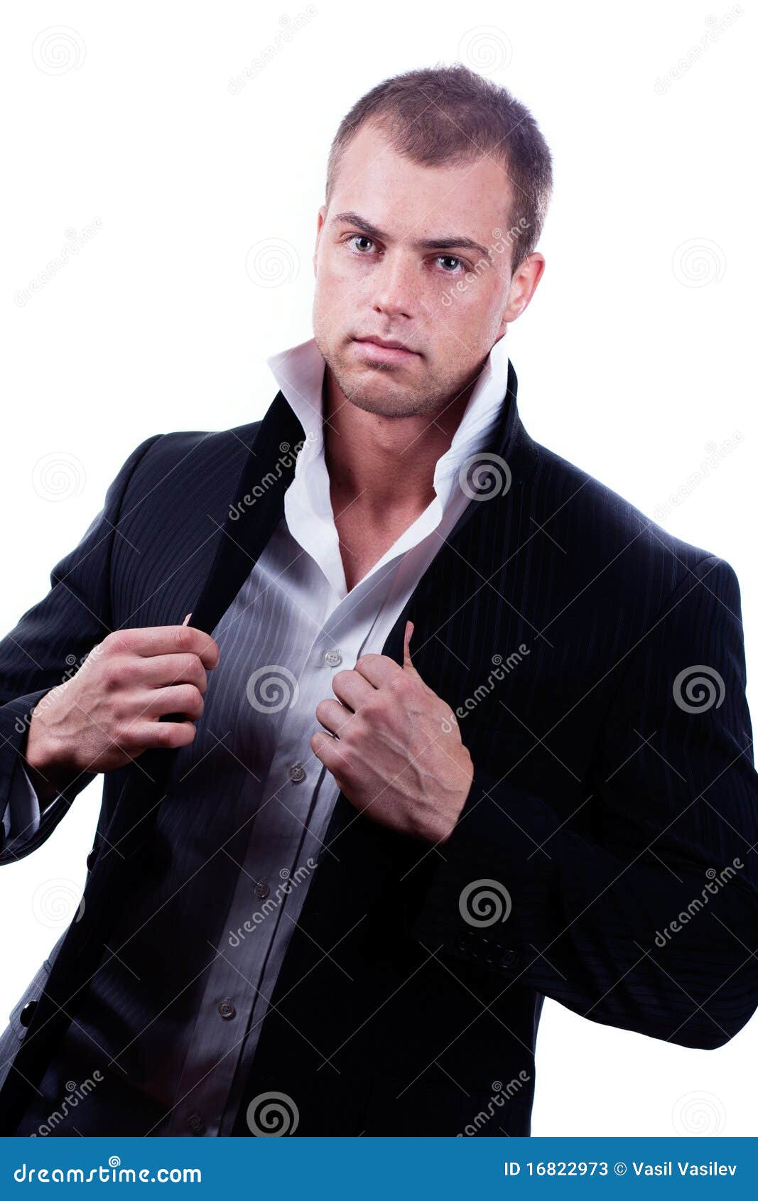 Modern man stock image. Image of people, cute, business - 16822973