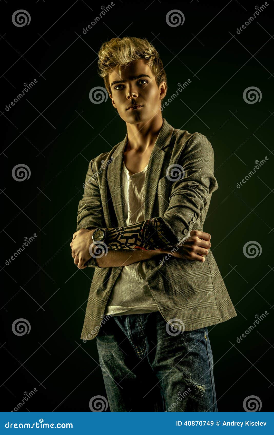 Modern man stock image. Image of jacket, adult, good - 40870749