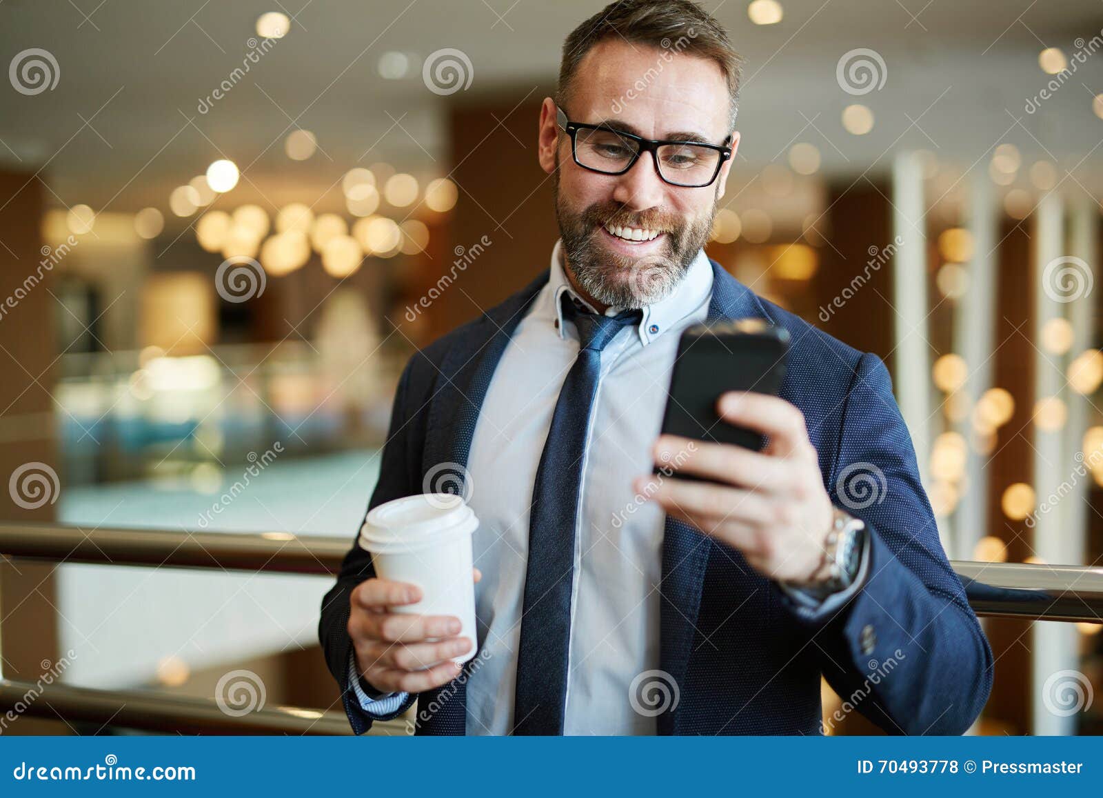 Modern manager stock photo. Image of handsome, caucasian - 70493778