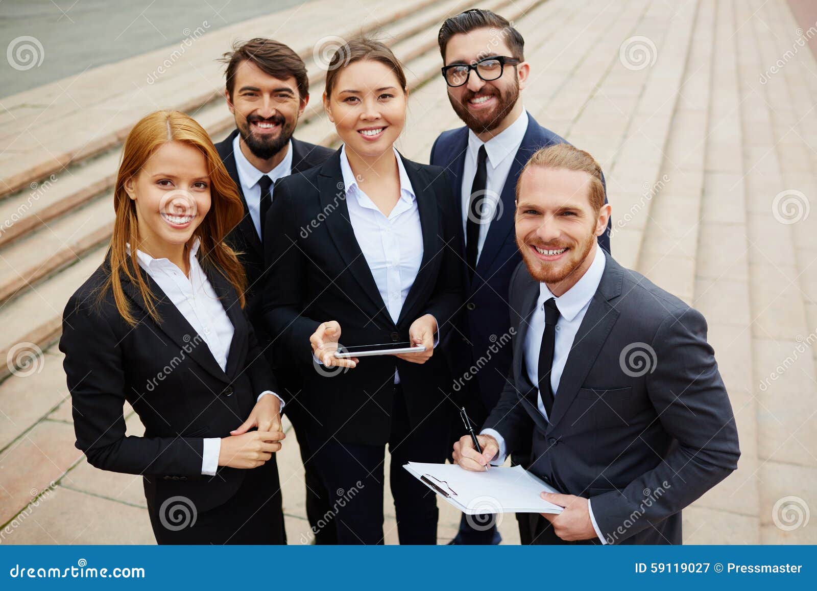 Modern managers stock image. Image of colleague, group - 59119027