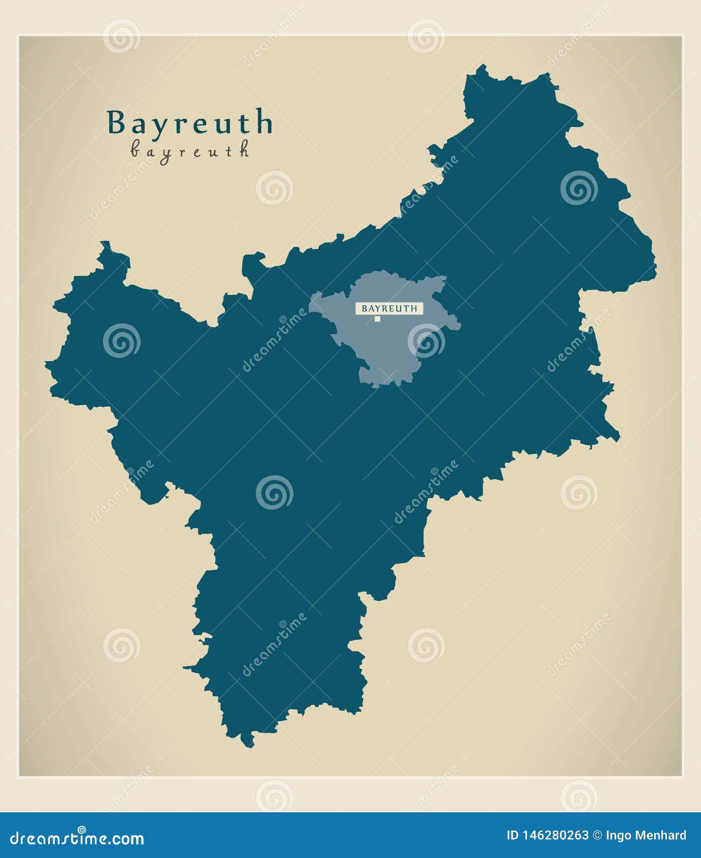 Bayreuth District Federal Republic Of Germany, Rural District Upper ...