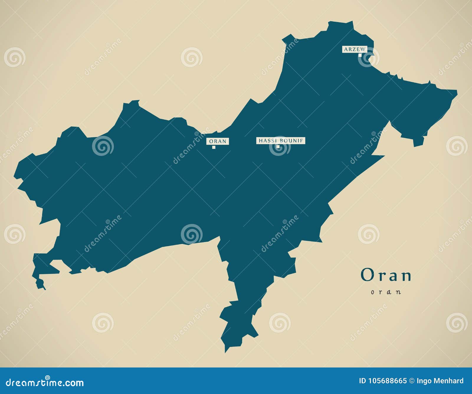 Oran City People`s Democratic Republic Of Algeria, Oran Province Map ...