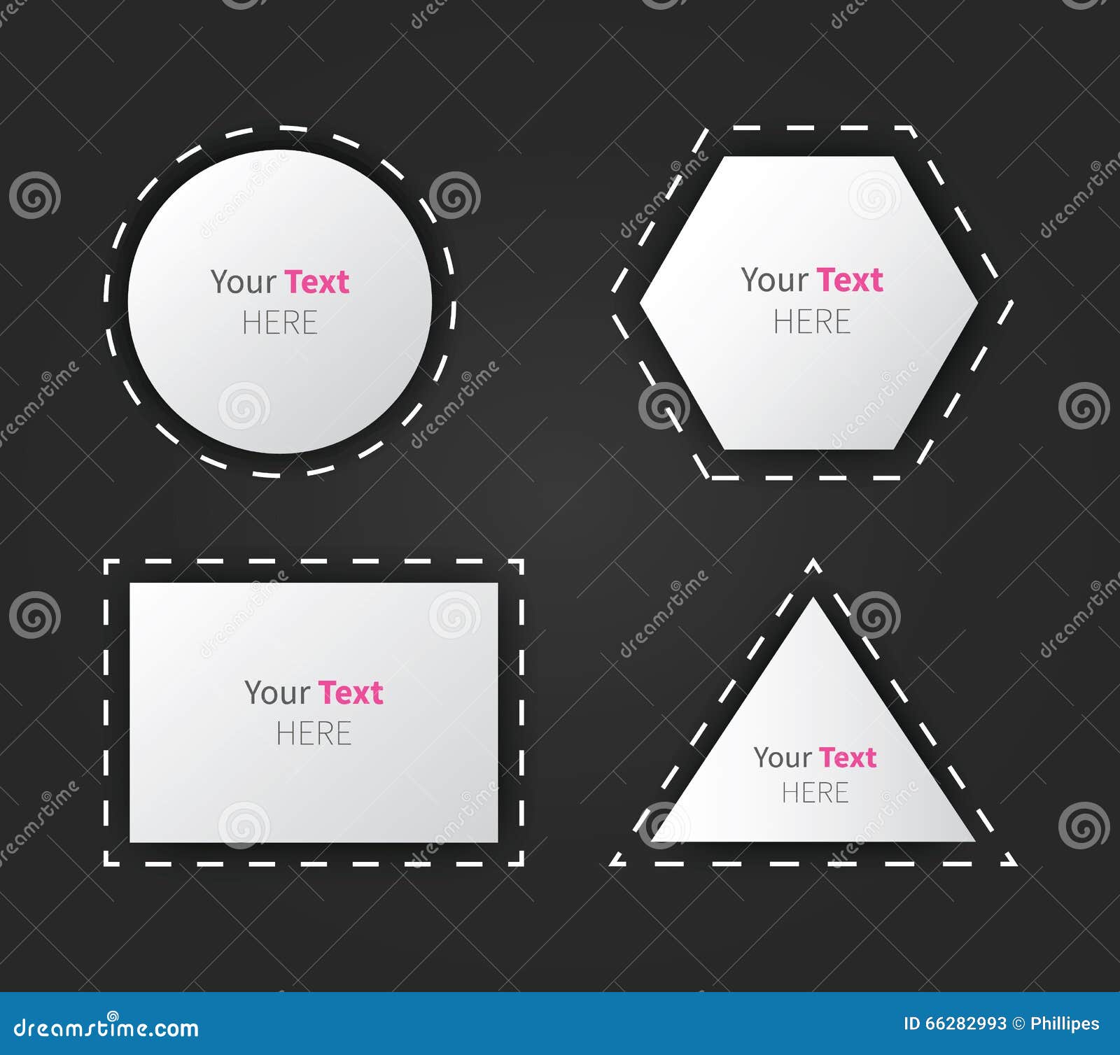 Modern marketing shapes stock illustration. Illustration of power ...