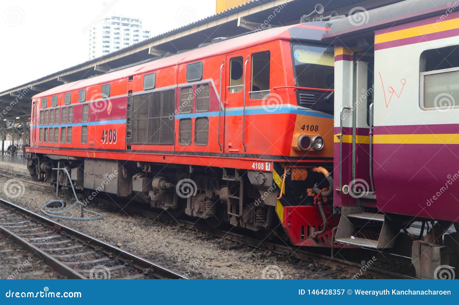Modern Mass Train Bangkok Thailand for Passengers Transportation ...