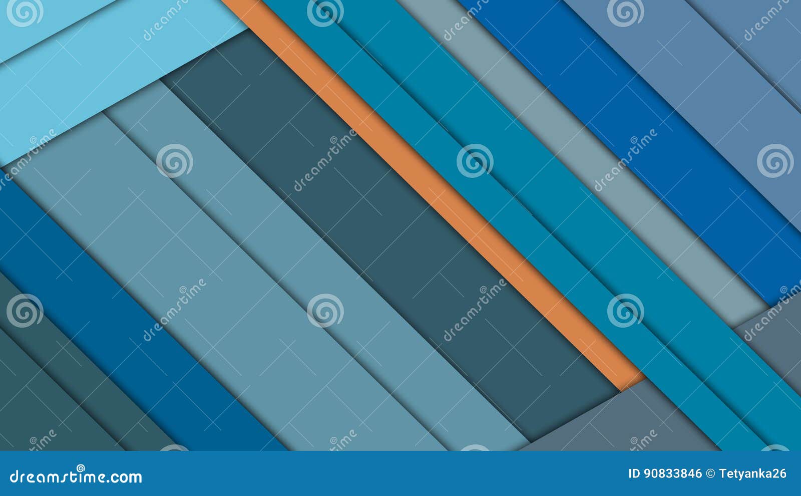 Modern Material Design Background in Blue and Grey Colors Stock Vector ...