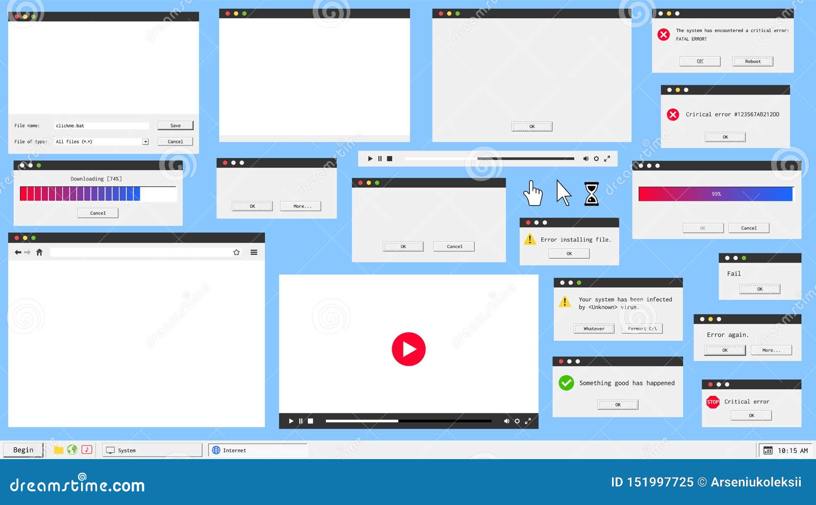 Modern Material Design User Interface Windows. Stock Vector ... Modern Material Design User Interface Windows. Stock Vector ...
