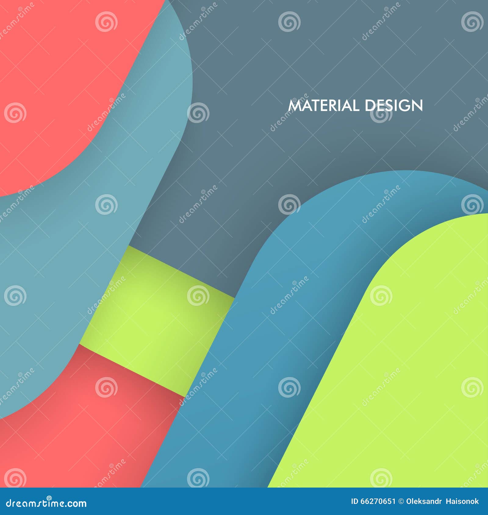Modern Material Design Vector Background Stock Vector - Illustration of ...
