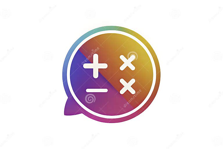 Modern Math Communication Logo Design a Clean and Professional Visual ...