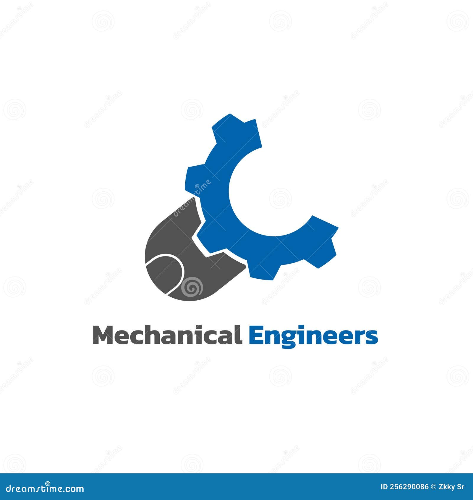 Modern Mechanical Engineer Logo Template Stock Vector - Illustration of ...