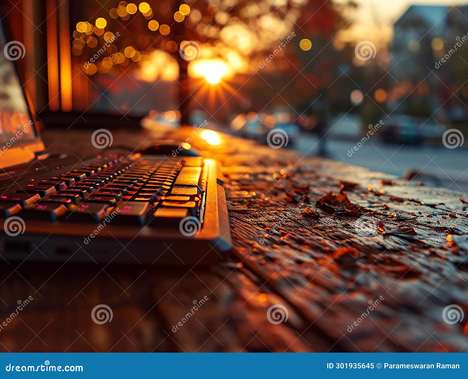 A Modern Mechanical Keyboard Stock Illustration - Illustration of ...