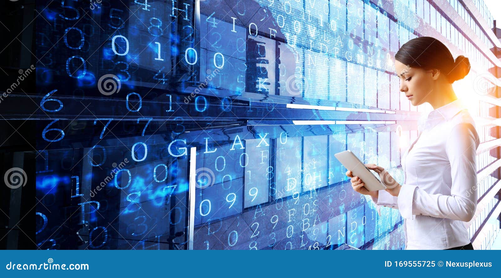 Modern Media Technologies for You Stock Image - Image of hold ...