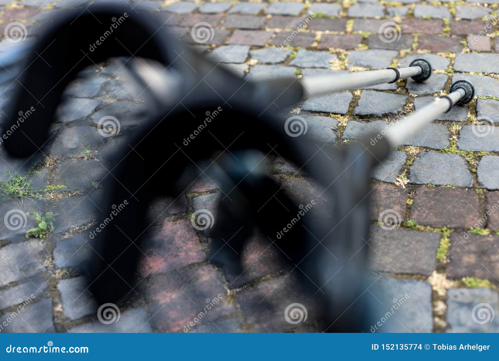 Modern medical crutches stock photo. Image of plastic - 152135774