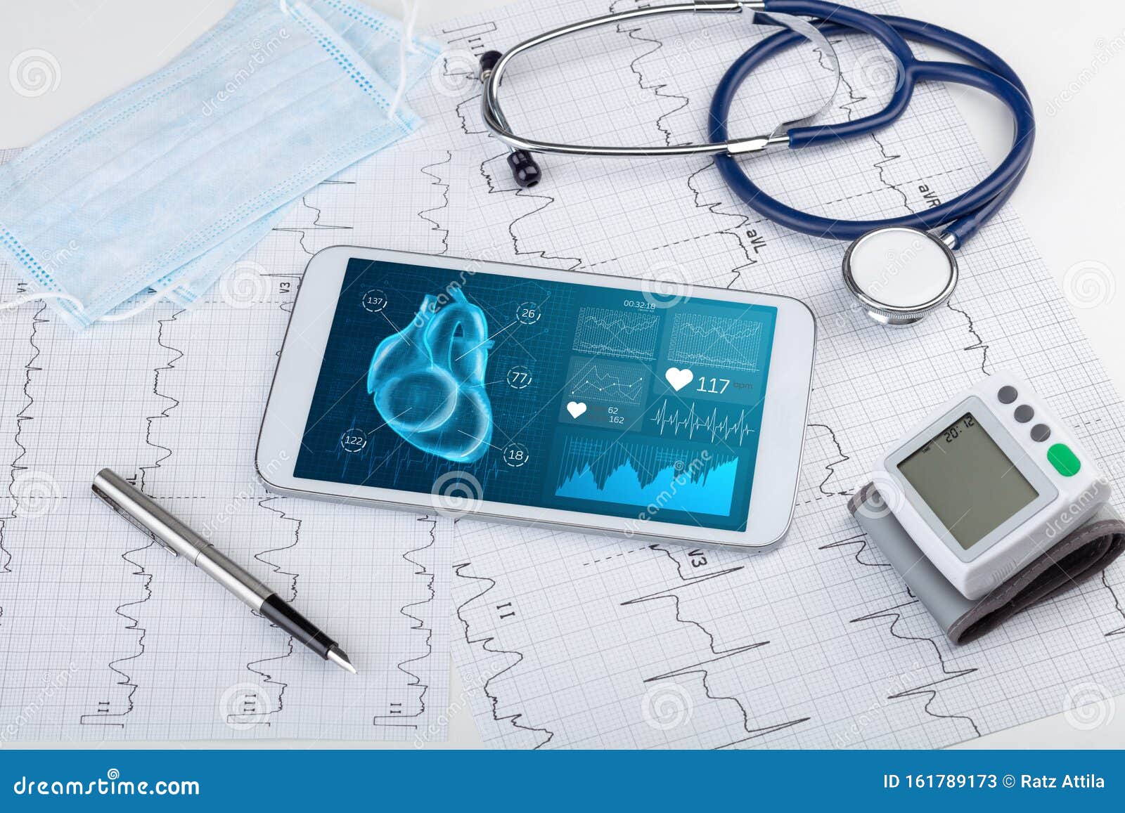 Modern Medical Technology Concept Stock Image - Image of monitor ...