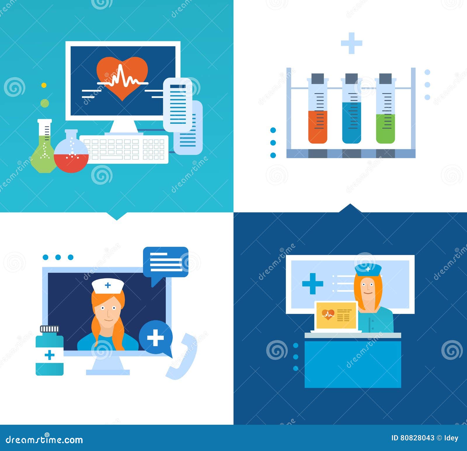 Modern Medicin, Teknologi, Metoder Av Behandling Och En Online ...