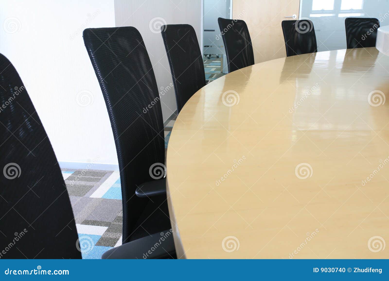 Modern Meeting room stock photo. Image of corporation - 9030740