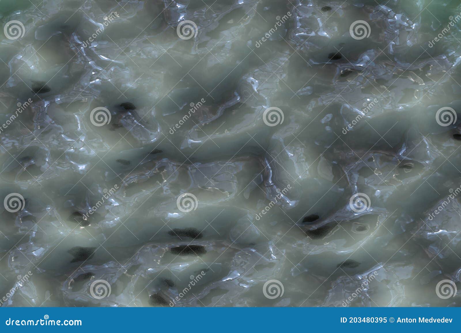 Modern Melting Plastic Digitally Drawn Background or Texture ...