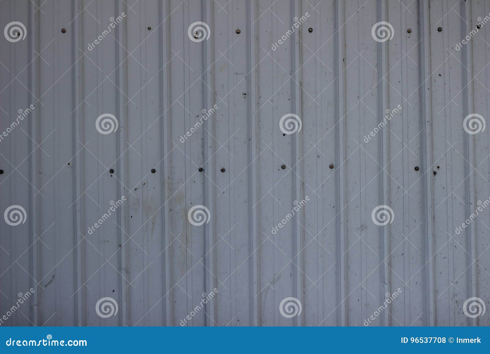 Modern Metal Fence From Prefabricated Panels Texture Stock Photo ...