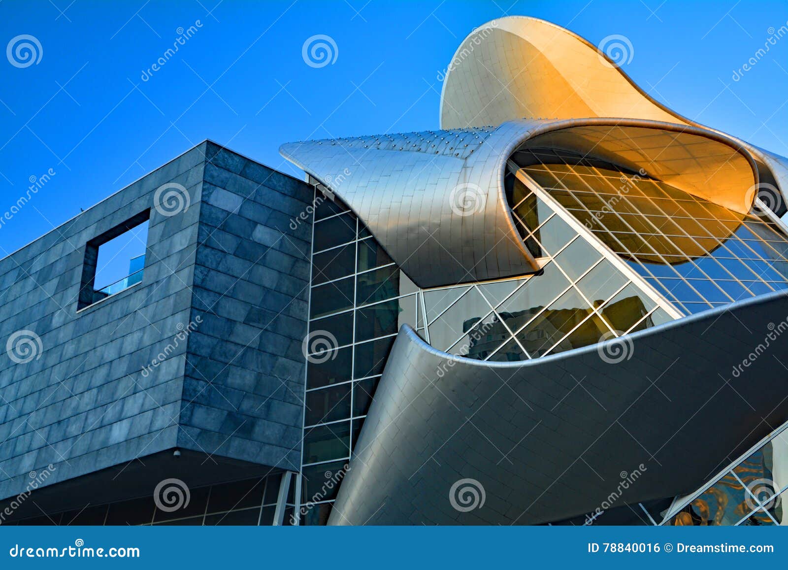 Modern Metal and Glass Building Editorial Photo - Image of outside ...