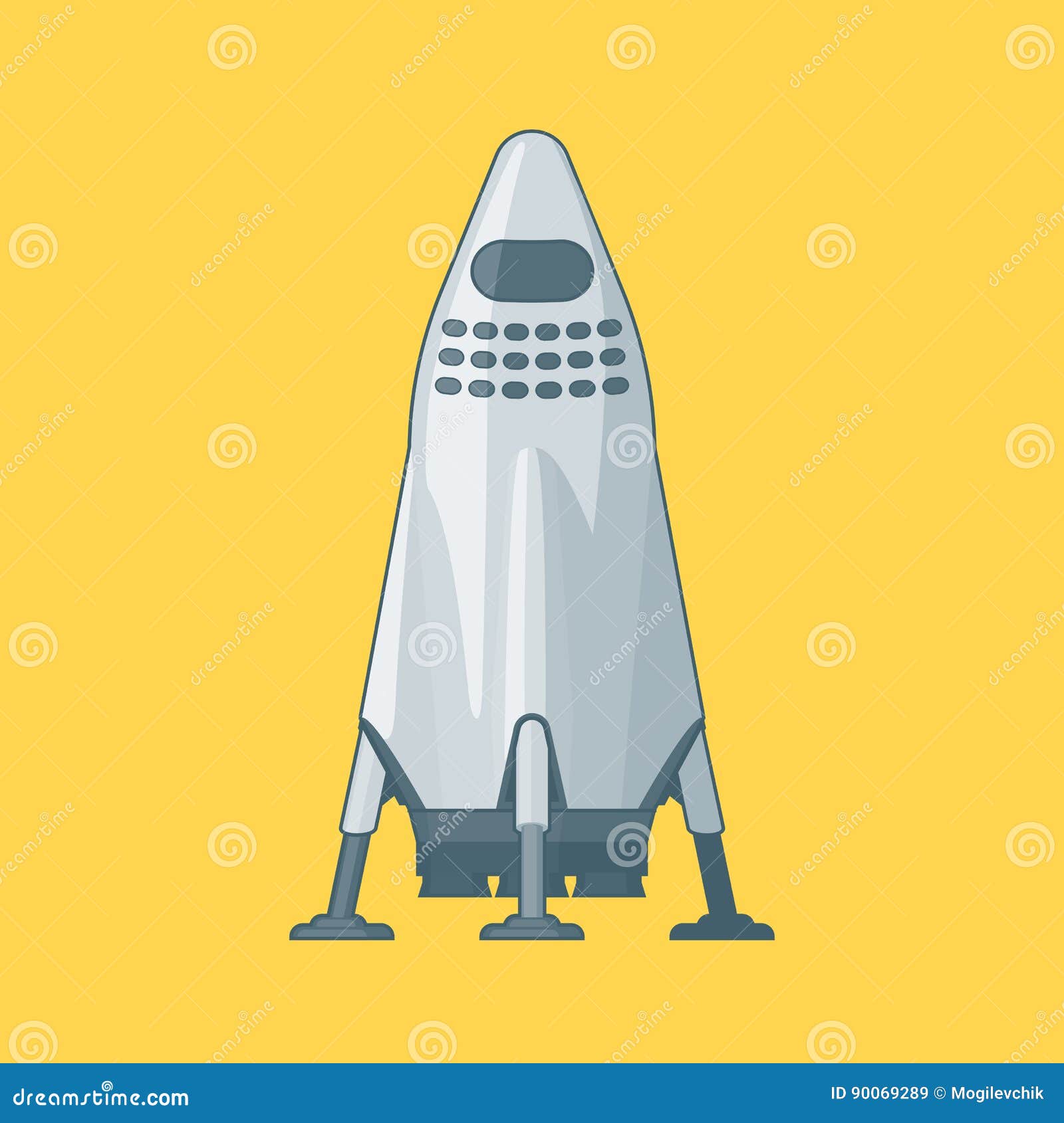 Spaceship Concept Vector Linear Icon Isolated On Transparent Background ...