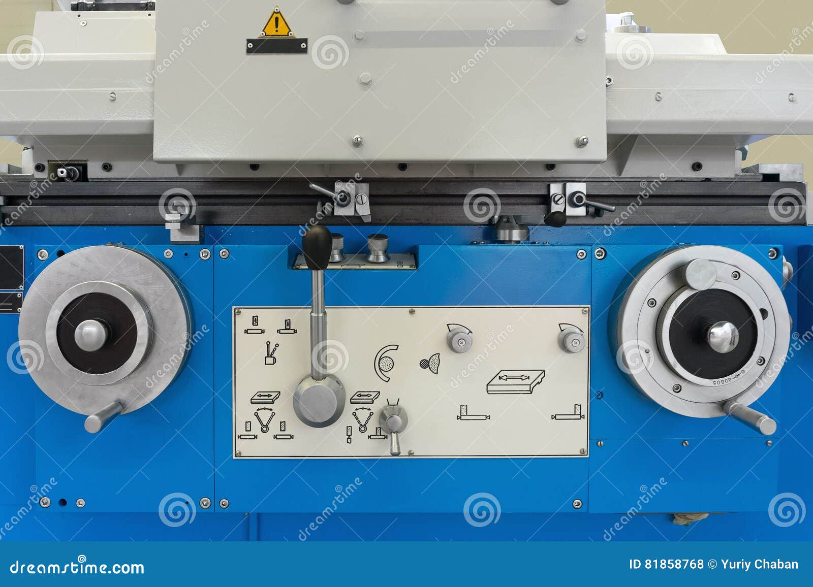 Modern Metal Working Machine Stock Photo - Image of quality, milling ...