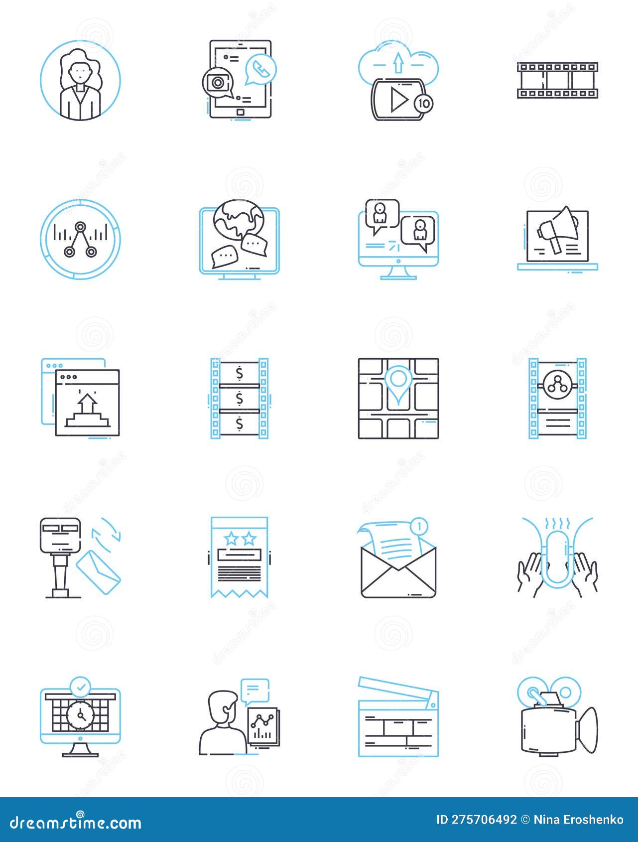 Modern Methods Linear Icons Set. Automation, Digitalization, Innovation ... Modern Methods Linear Icons Set. Automation, Digitalization, Innovation ...