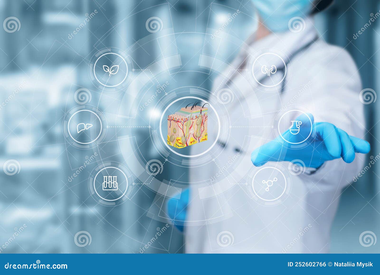 Modern Methods of Skin Treatment Stock Photo - Image of dermatology ...