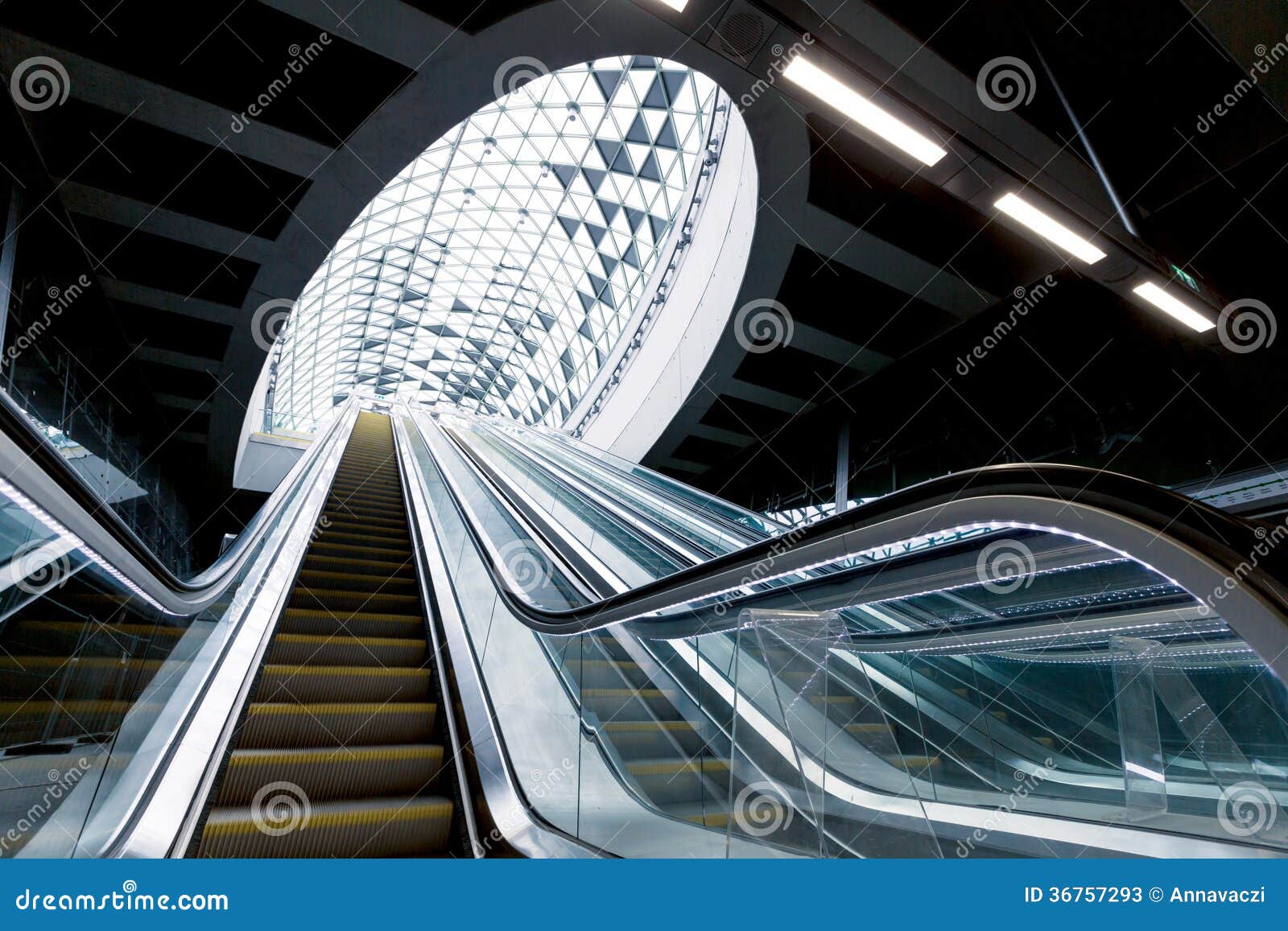 Modern metro interior stock image. Image of terminal - 36757293