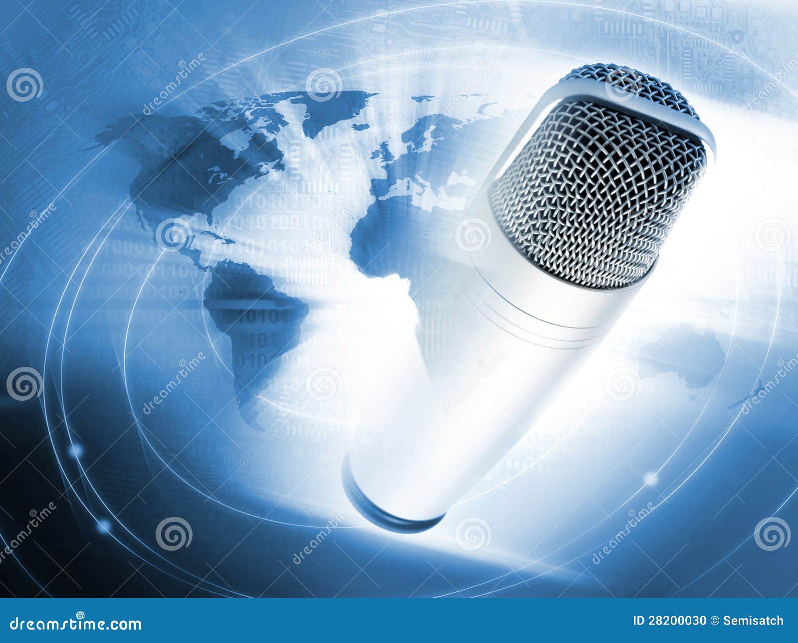 Modern microphone stock photo. Image of karaoke, microphone - 28200030