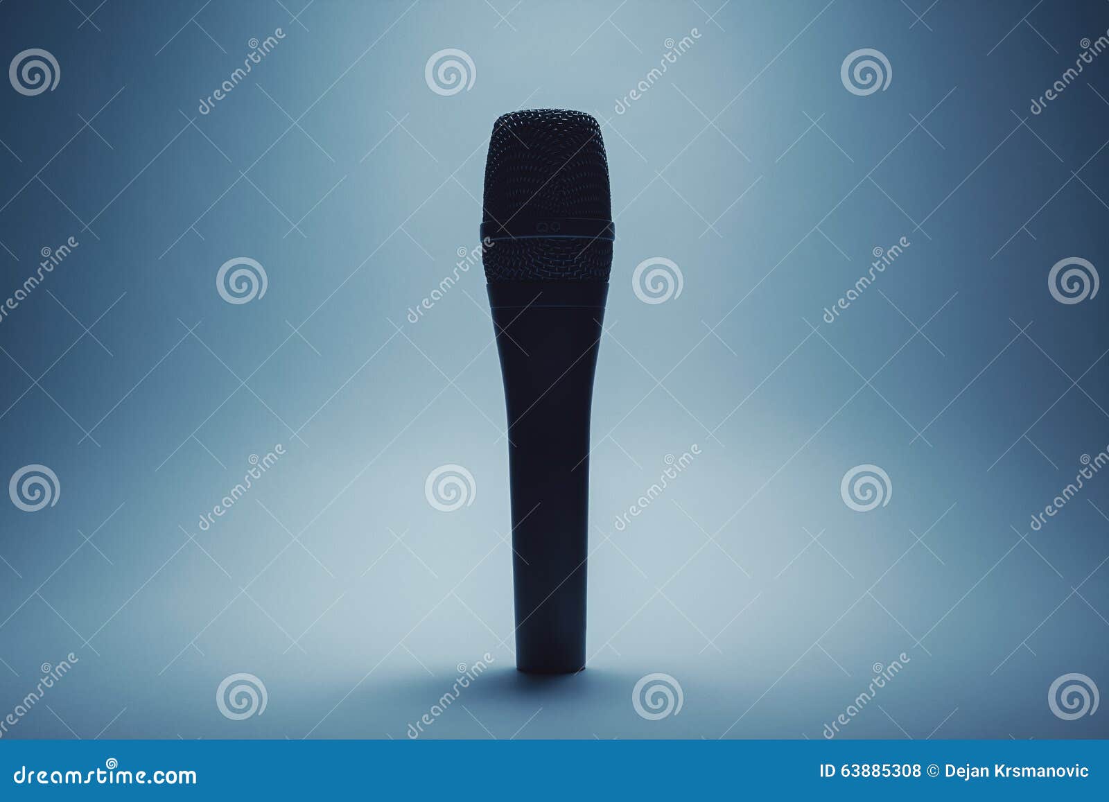 Modern Microphone Details stock photo. Image of design - 63885308