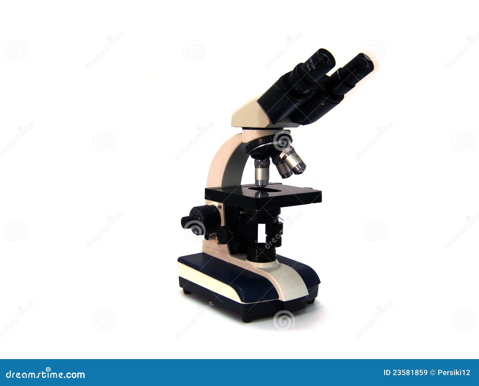 Modern microscope stock image. Image of laboratory, vertical - 23581859
