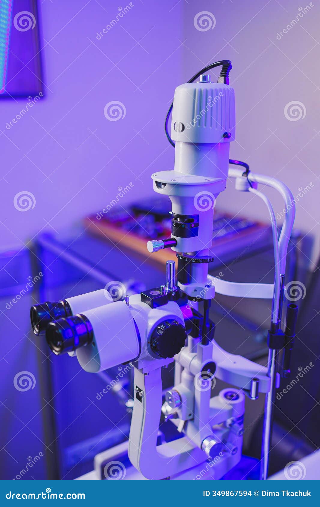 A Modern Microscope for Vision Stock Photo - Image of medical ...