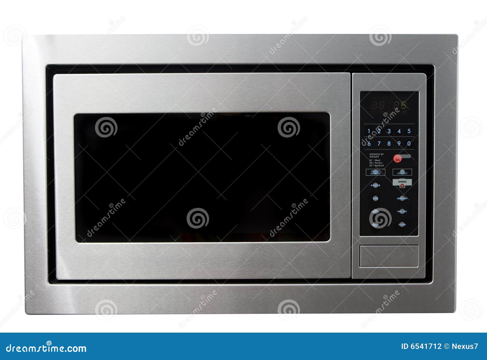 Modern Microwave Oven stock photo. Image of household - 6541712
