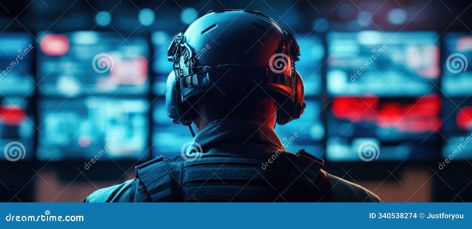 Cybersecurity Command Center With Futuristic Screens Stock Photo ... Cybersecurity Command Center With Futuristic Screens Stock Photo ...