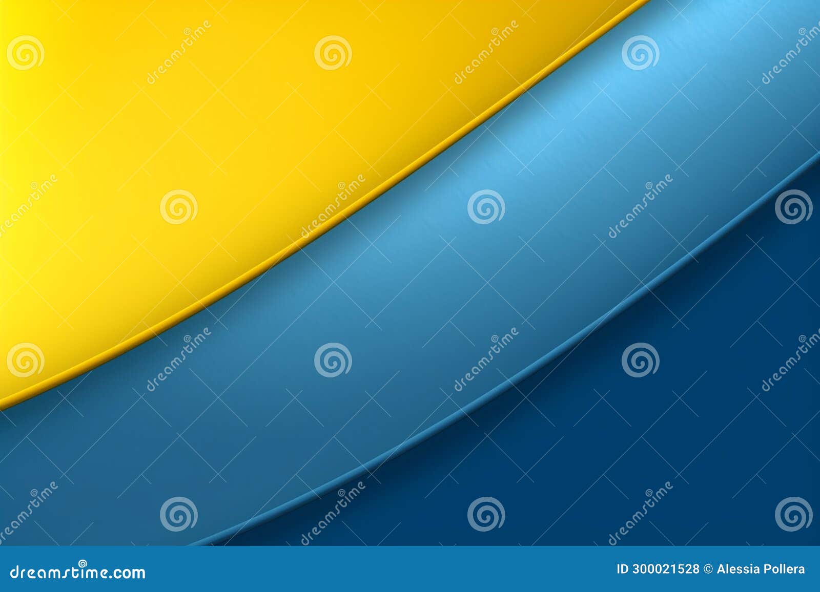 A Modern Minimal Abstract Background with Blue and Yellow Lines Stock ...